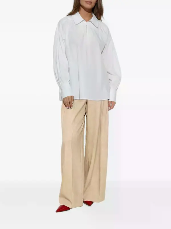 BY MALENE BIRGER Cymbaria Pleated Trousers - Neutrals