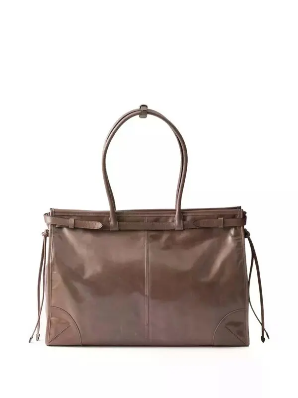 Prada Extra-large Bonnie Leather Tote