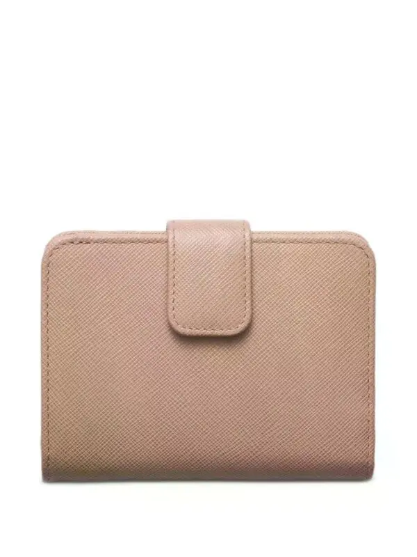 Prada Small Triangle-logo Wallet - Pink