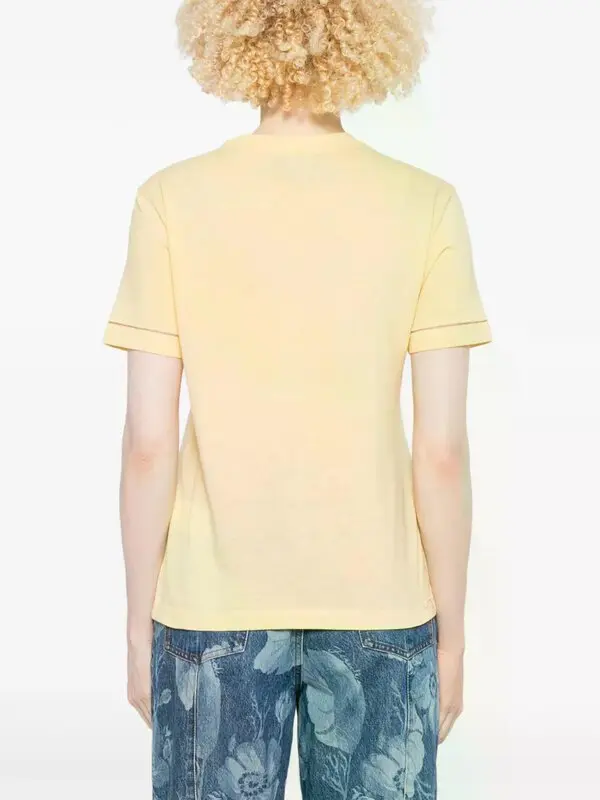 Fendi Logo-embroidered T-shirt