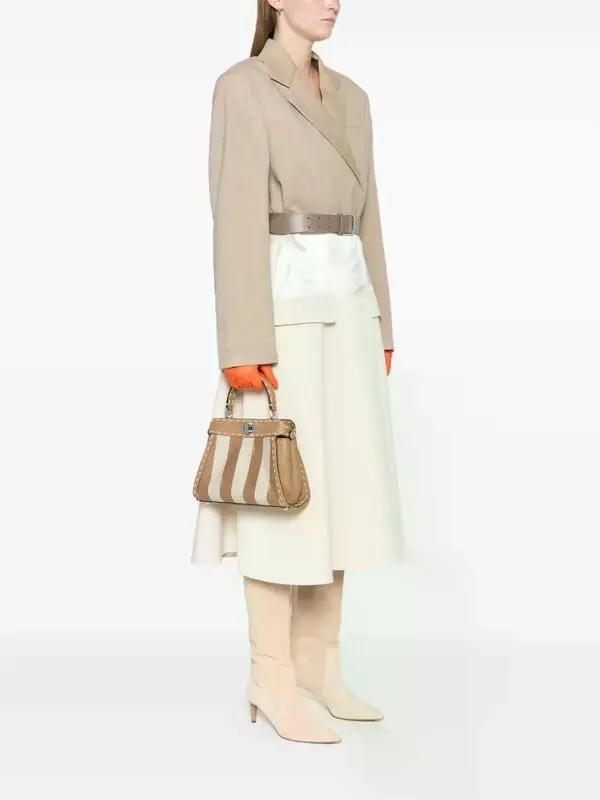 Fendi Mini Peekaboo Tote Bag