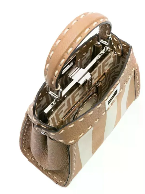 Fendi Mini Peekaboo Tote Bag