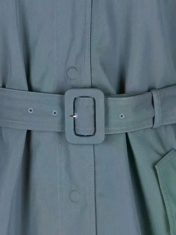 Fendi Quilted Coat With Double Belt