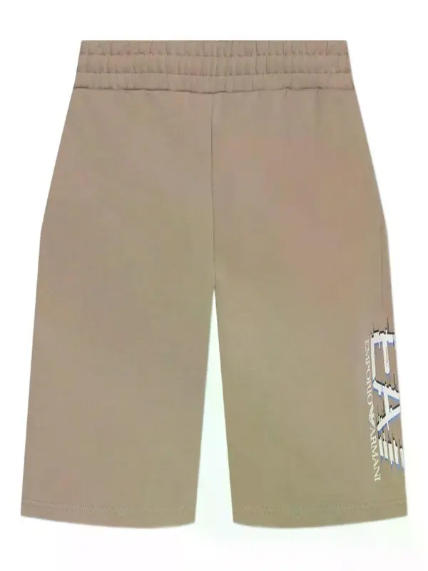 EA7 Logo Track Shorts