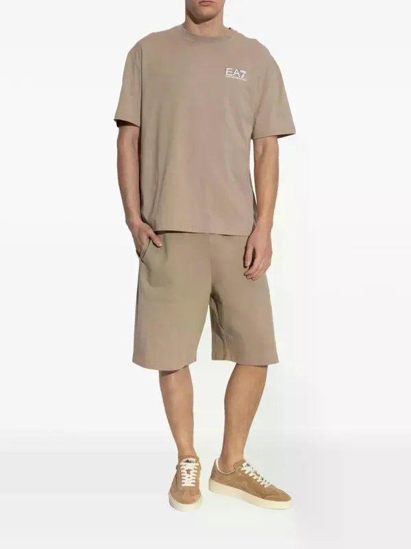 EA7 Logo Track Shorts