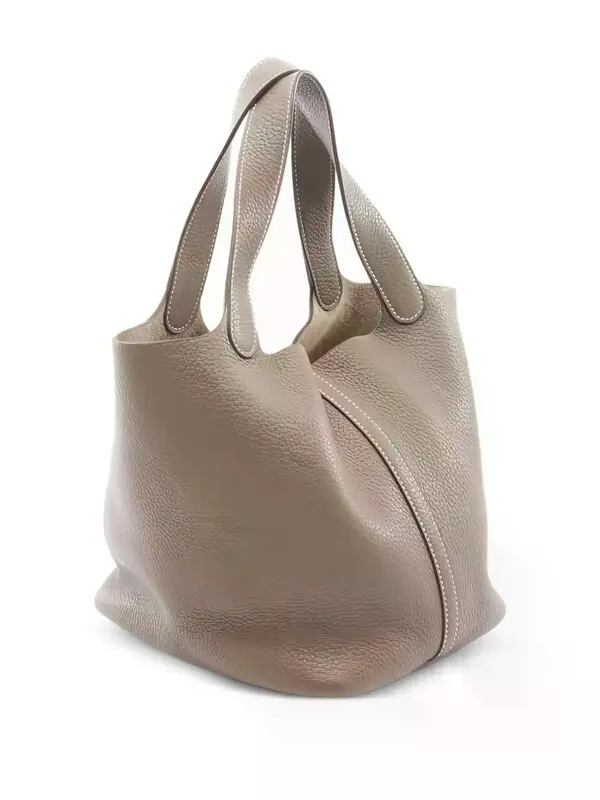 Hermès Picotin Lock Clemence Tote Bag - Neutrals