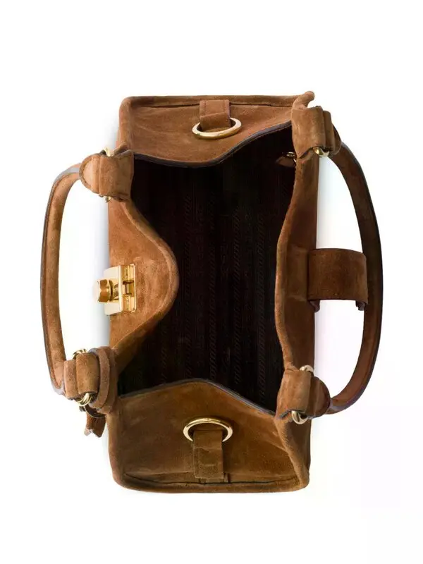 Prada Suede Tote Bag