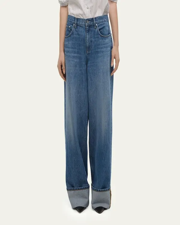 Helmut Lang Low-rise Jeans - Classic Blue