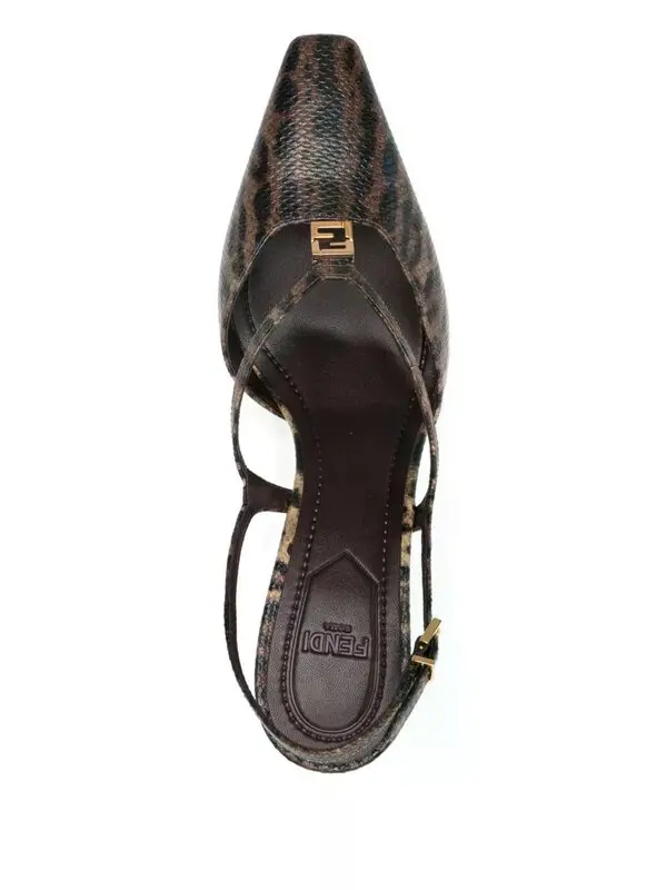 Fendi 80mm Ffold Pumps