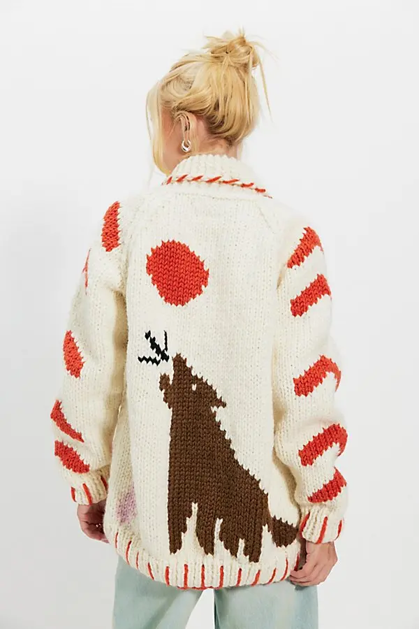 GOGO SWEATERS Coyote Cardigan