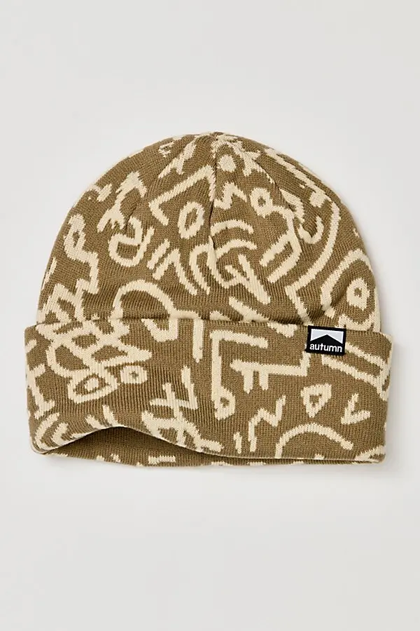 AUTUMN Soul Camo Beanie - Chinchilla