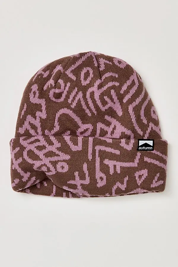 AUTUMN Soul Camo Beanie - Dusty Pink