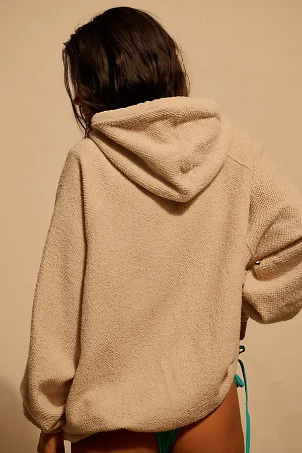 Free People Looped In Hoodie - Tea