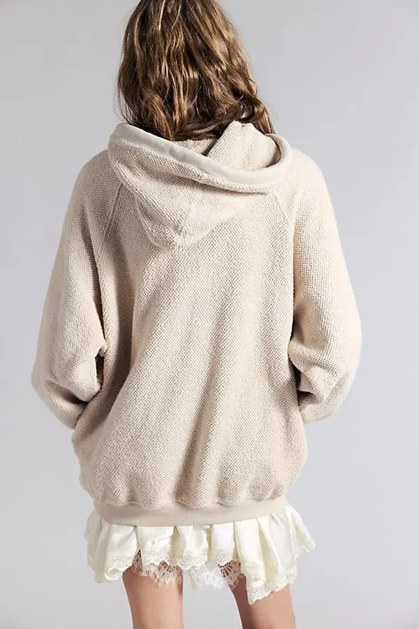 Free People Looped In Hoodie - Tea