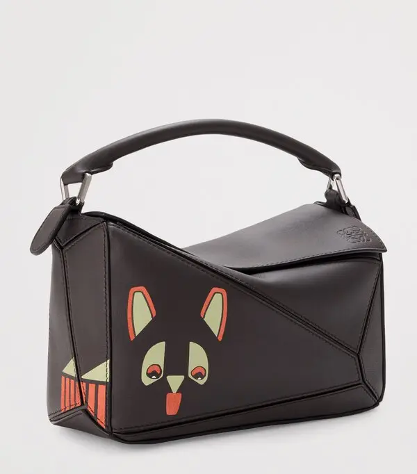Loewe Leather Puzzle Top-handle Bag