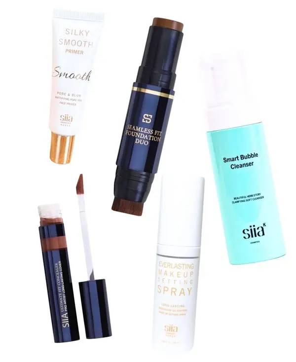 SIIA COSMETICS 5-pc. Perfect Base Collection W301 - Cacao