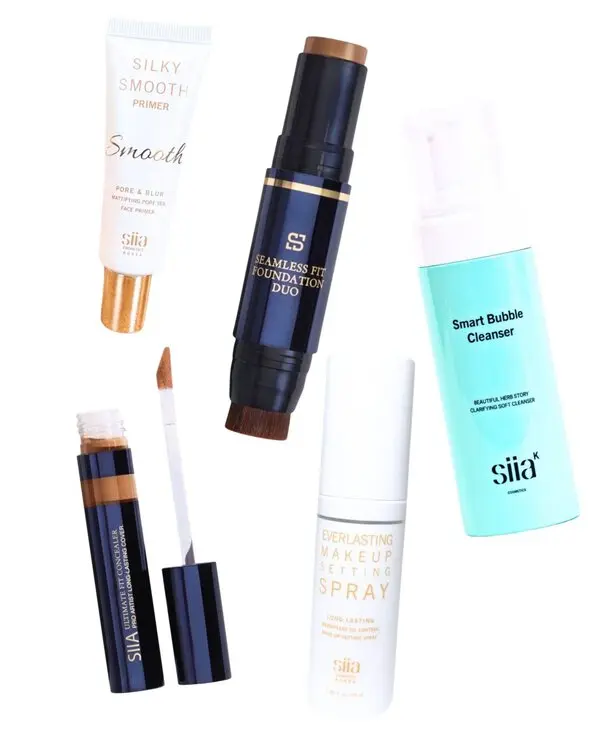 SIIA COSMETICS 5-pc. Perfect Base Collection W301 - Chestnut