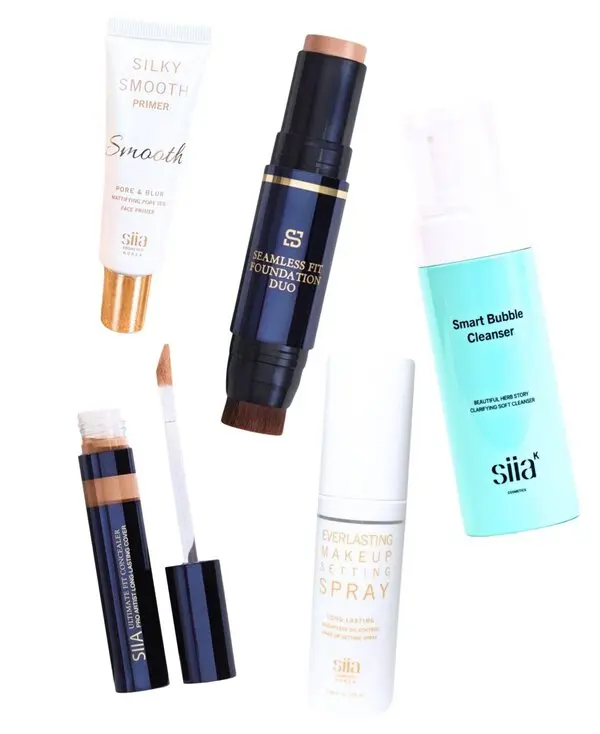 SIIA COSMETICS 5-pc. Perfect Base Collection W301 - Peanut
