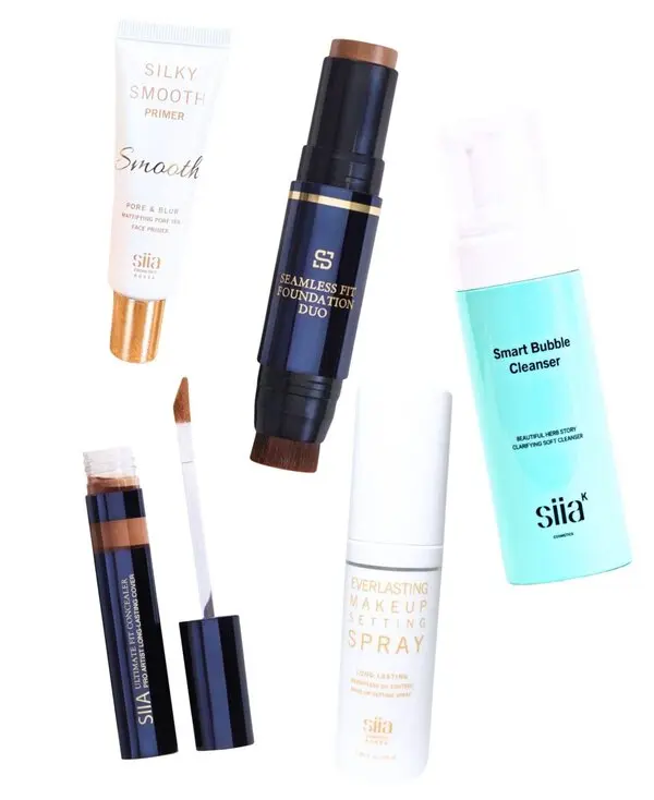 SIIA COSMETICS 5-pc. Perfect Base Collection W301 - Pecan