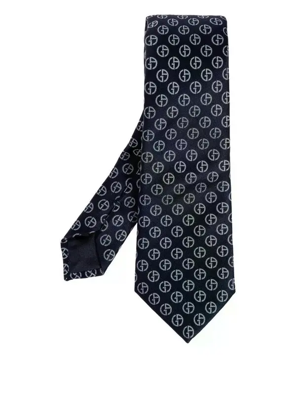 Giorgio Armani Silk Neck Tie - Blue