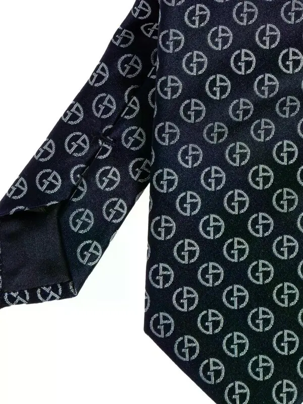 Giorgio Armani Silk Neck Tie - Blue