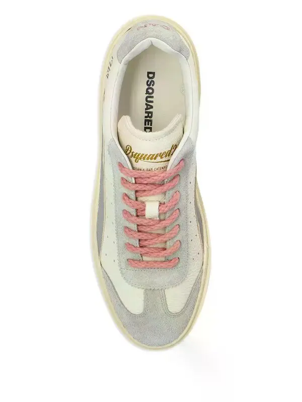 Dsquared2 Perforated Panelled Sneakers