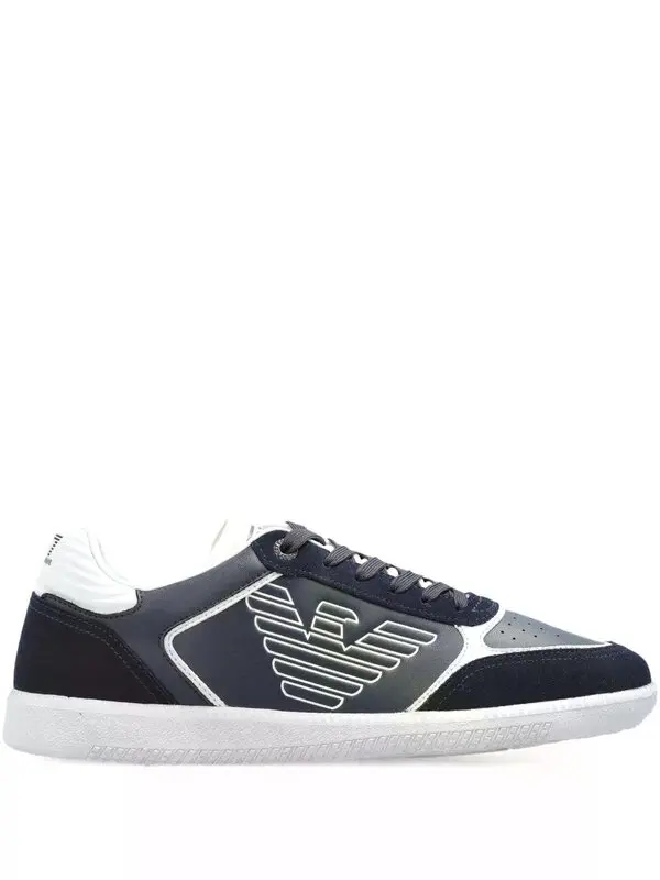EA7 Logo Lace-up Sneakers