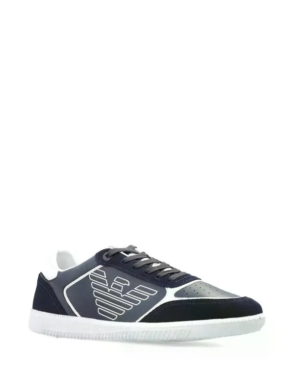EA7 Logo Lace-up Sneakers