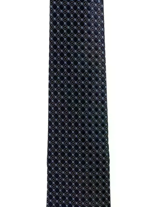 Giorgio Armani Geometric Print Tie