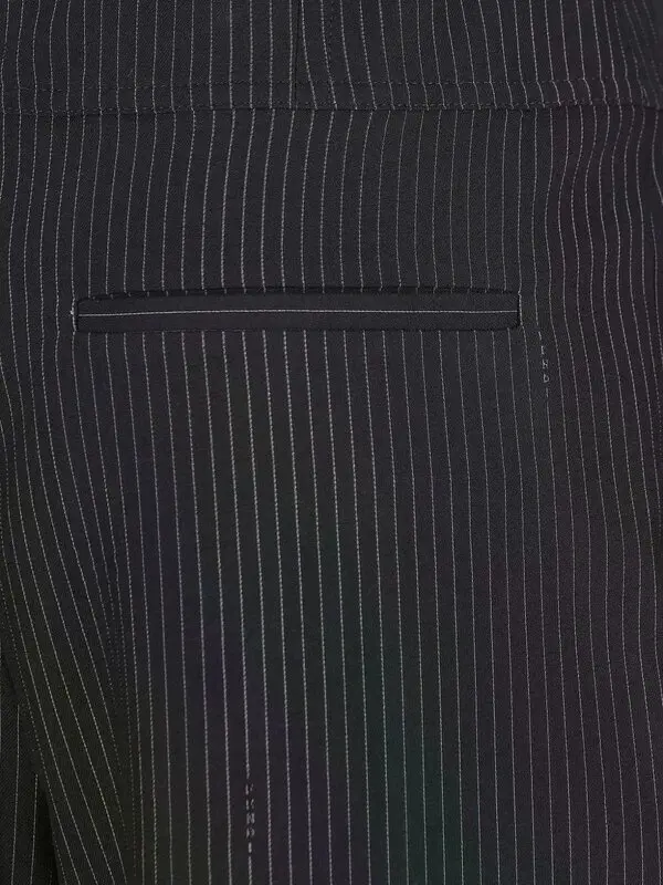 Fendi Pinstripe Belted Trousers