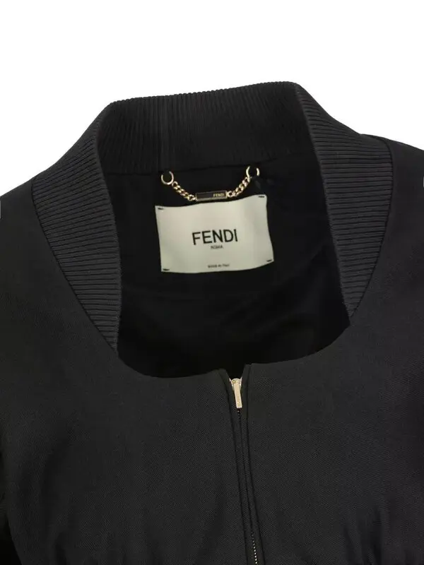 Fendi Fitted Zip-up Jacket