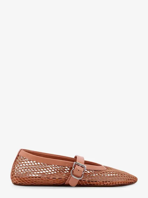 Alaïa Fishnet Ballerina Flats