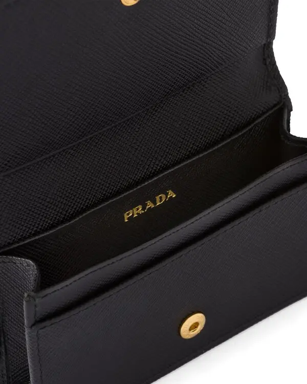 Prada Saffiano Leather Card Holder