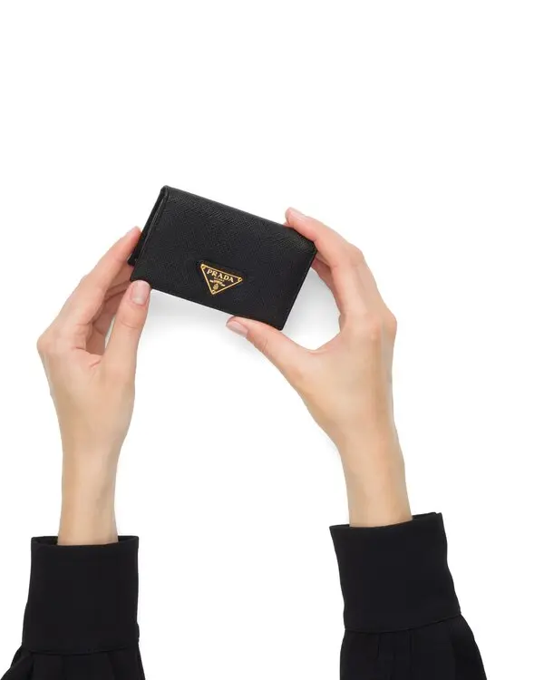 Prada Saffiano Leather Card Holder