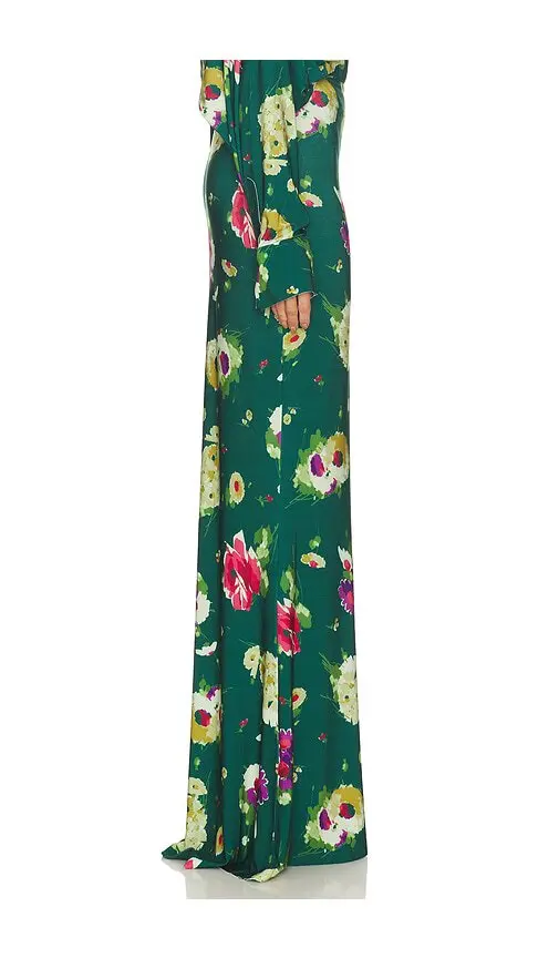 Norma Kamali Obie Long Skirt In . Also