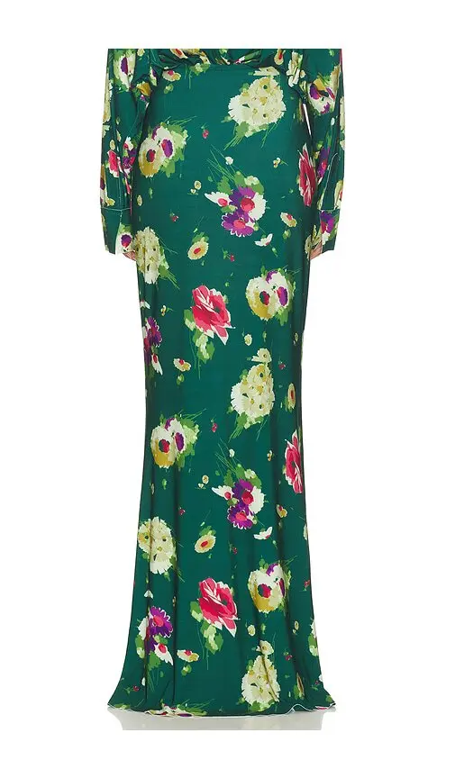 Norma Kamali Obie Long Skirt In . Also