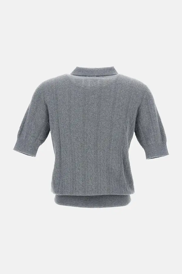 LISA YANG Cristine Virgin Wool Sweater - Grey