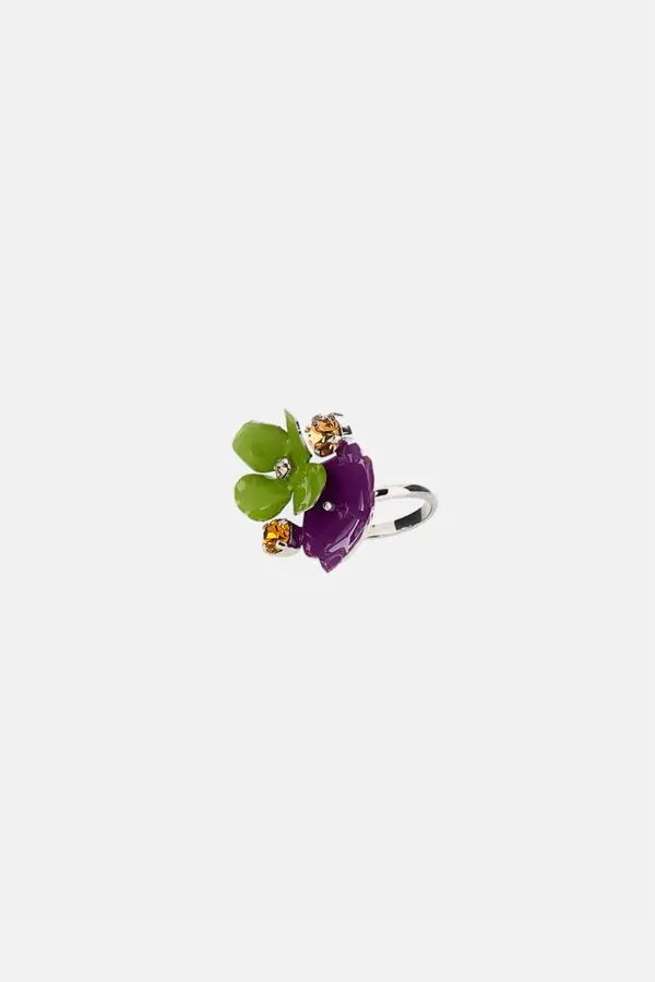 Marni Floral Ring - Silver