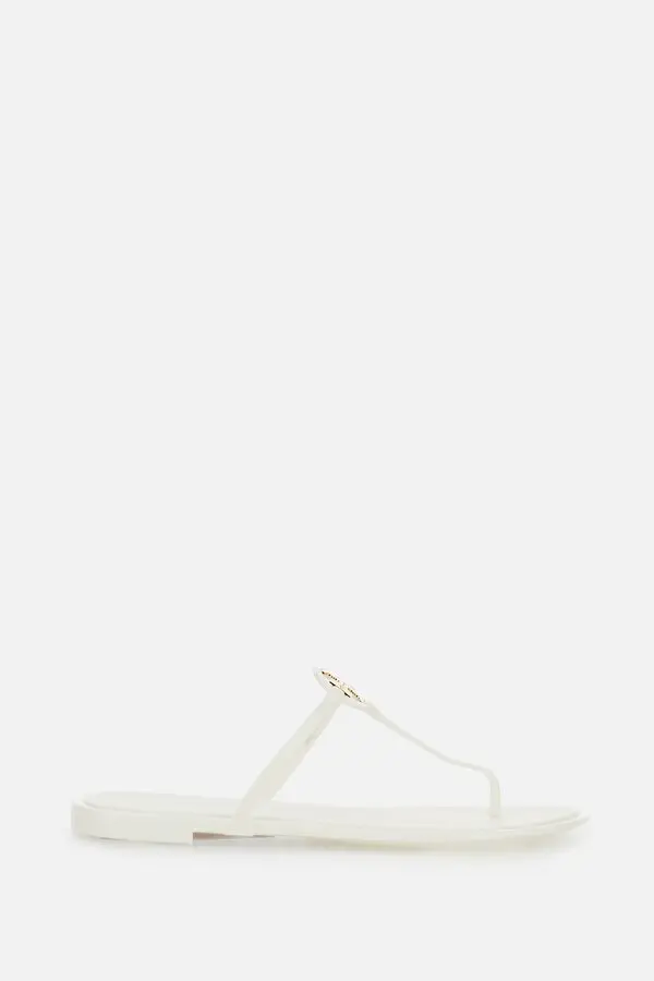 Tory Burch Mini Miller Jelly Sandals - Bianco