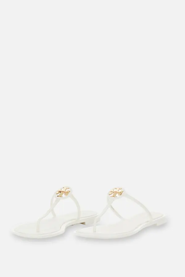 Tory Burch Mini Miller Jelly Sandals - Bianco