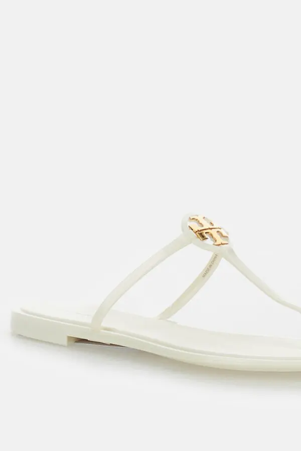 Tory Burch Mini Miller Jelly Sandals - Bianco