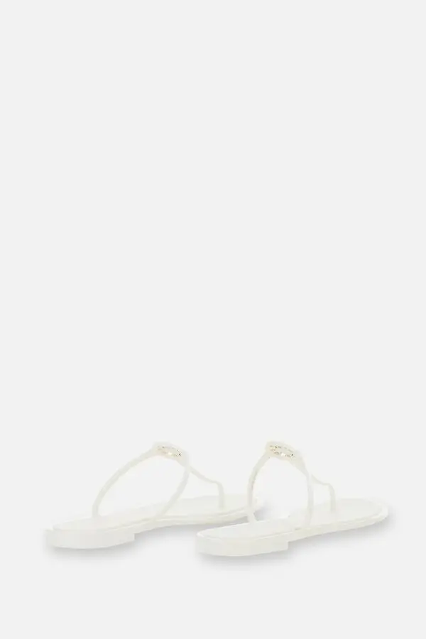 Tory Burch Mini Miller Jelly Sandals - White