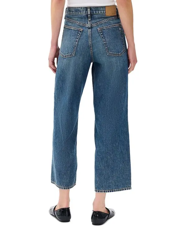 Rag & Bone Andi Wide-leg Ankle Jeans