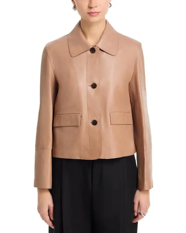 ARMA Vintage Leather Jacket - Mocha