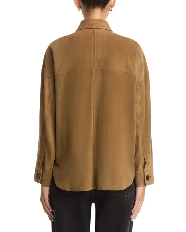 ARMA Kaylee Suede Jacket - Olive