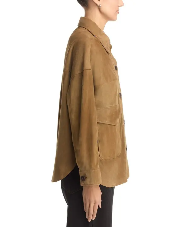 ARMA Kaylee Suede Jacket - Olive