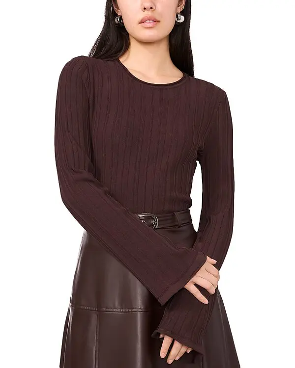 1.State Ribbed Long Sleeve Tee