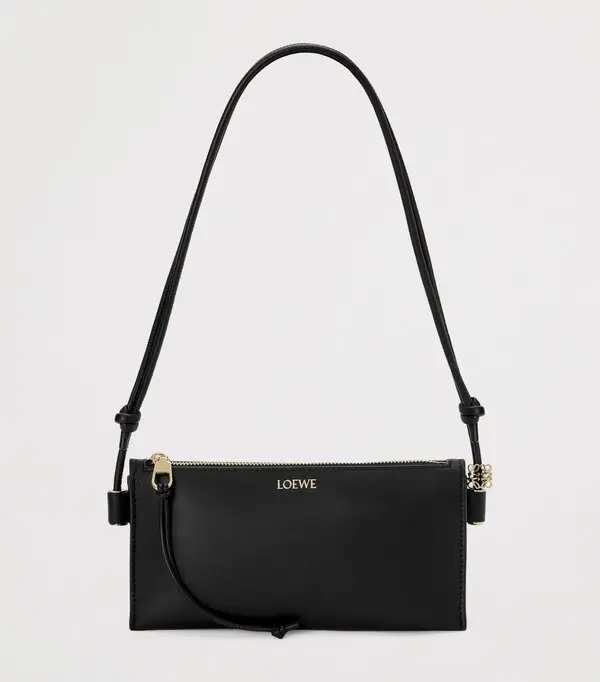 Loewe Leather Joya Pouch - Black