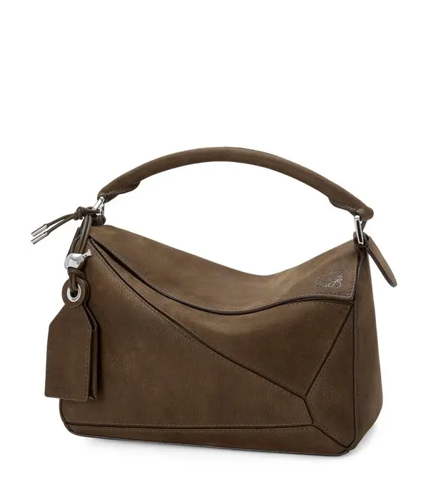 Loewe Small Puzzle Top-handle Bag - Grey