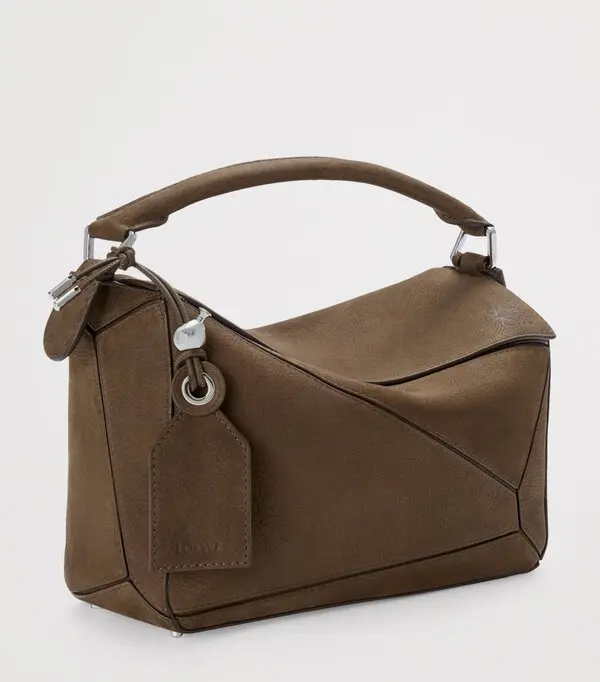 Loewe Small Puzzle Top-handle Bag - Grey